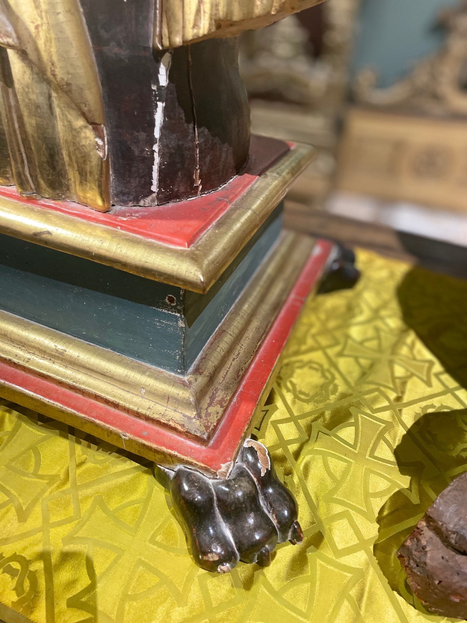 Buste Reliquaire d'un Saint Soldat Romain- XVIIe - Le Jardin des moines