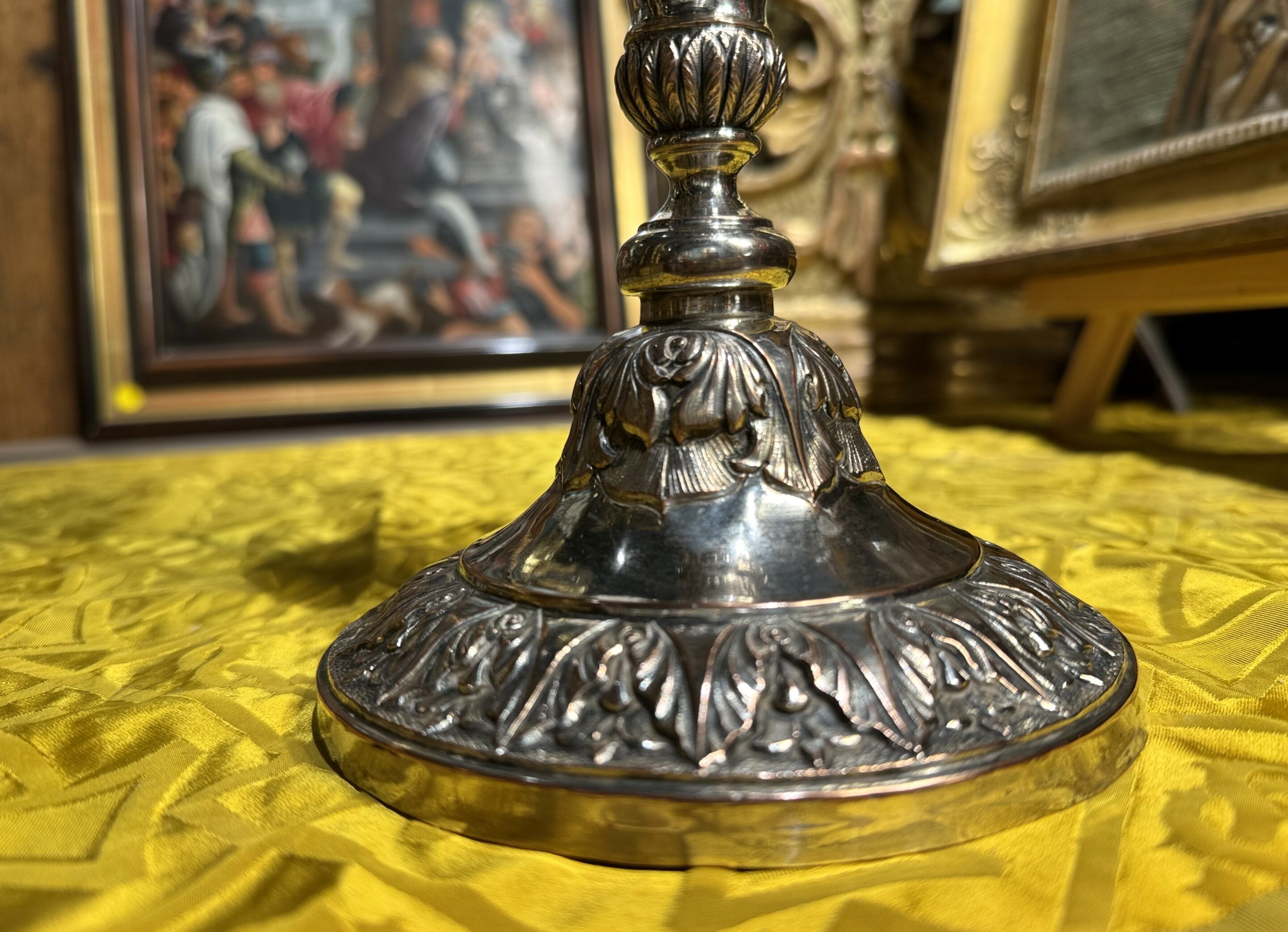 Grand Calice de communion – XIXe - Le Jardin des moines