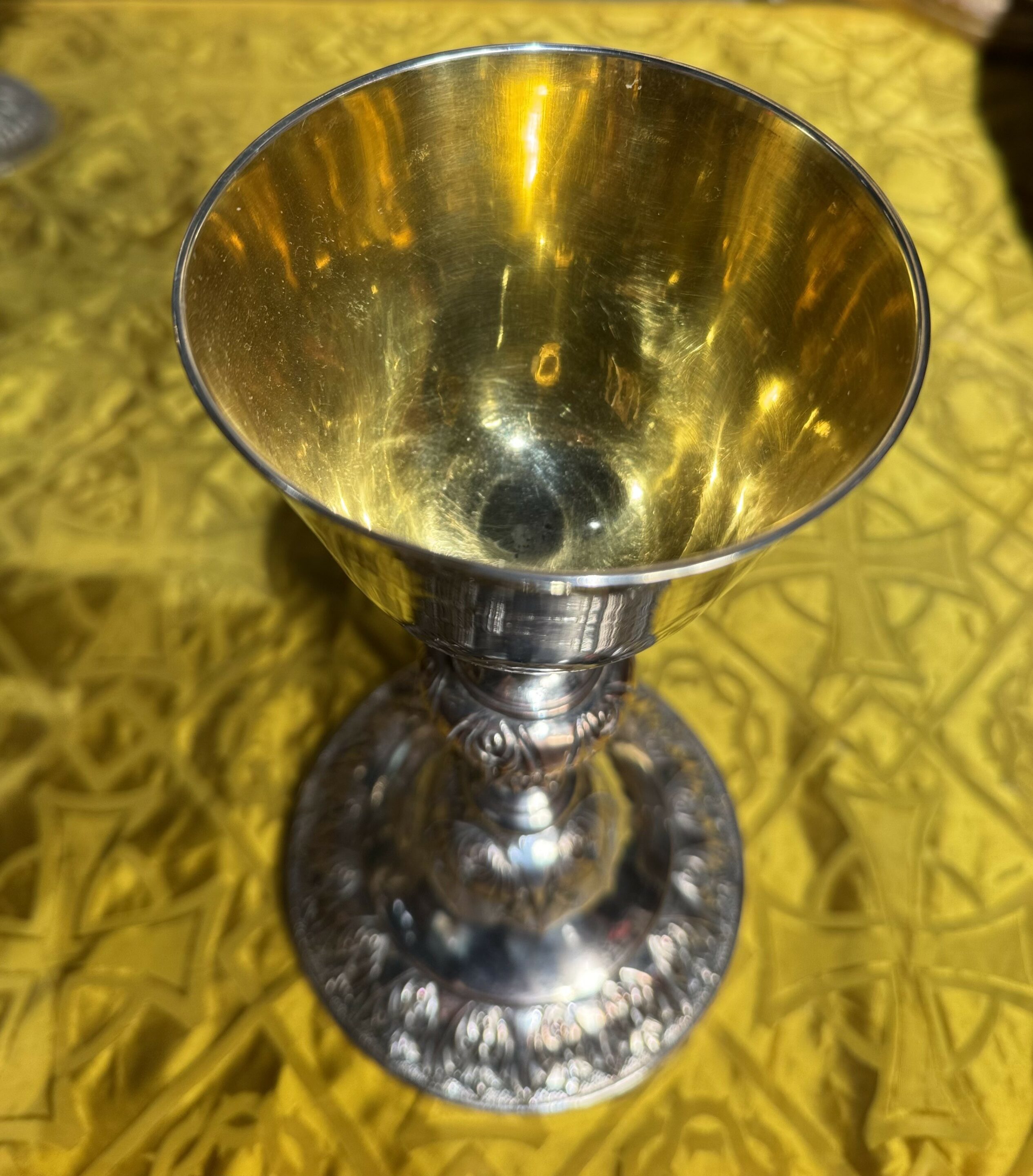 Grand Calice de communion – XIXe - Le Jardin des moines